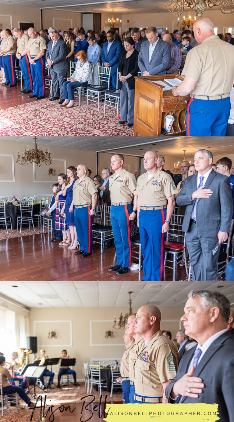 USMC Retirement Ceremony | Military Ceremony Photography