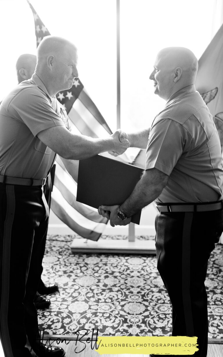 USMC Retirement Ceremony | Military Ceremony Photography
